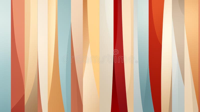 Contemporary Art Featuring Modern Stripes, Geometric Designs, and Flat ...