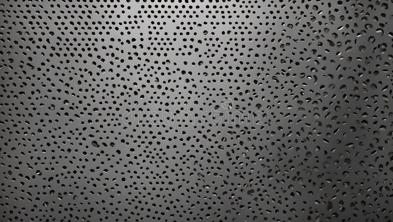 Contemporary Perforated Steel Texture. Ai Generated Stock Illustration ...