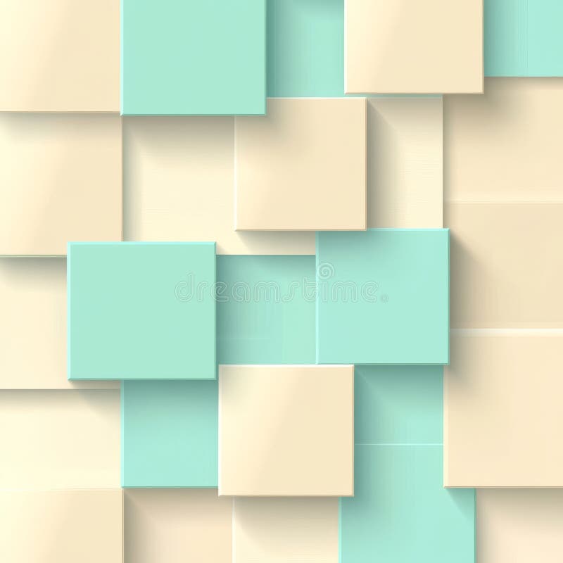 Contemporary Backdrop Featuring an Abstract Design of Squares. Stock ...
