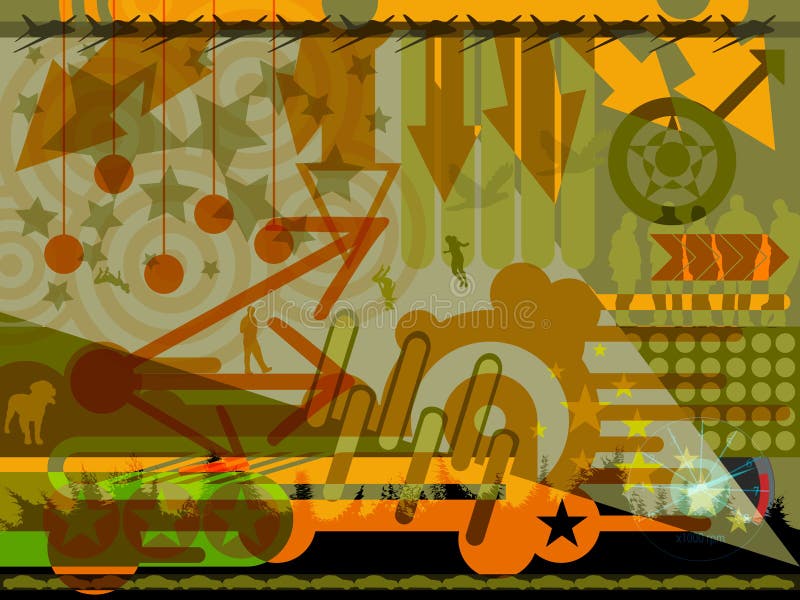 Contemporary Background Design Stock Vector - Illustration of airplanes ...