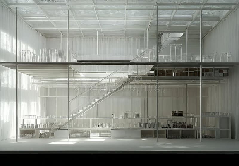 Contemporary Basement Layout Featuring Open Areas and Integrated ...