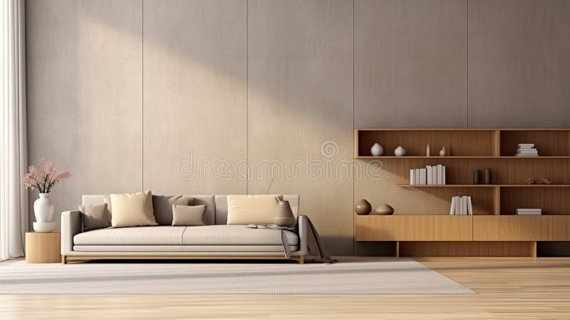 Contemporary Beige: Warmth and Versatility Home Interior Backdrop ...