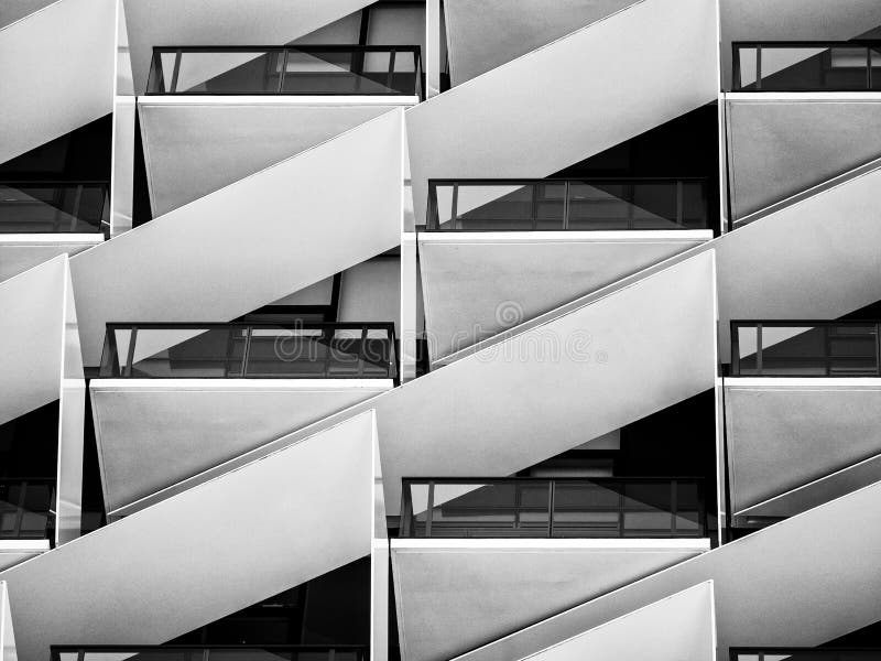 Contemporary Building Facade Design Creates Dramatic Angles and Lines ...