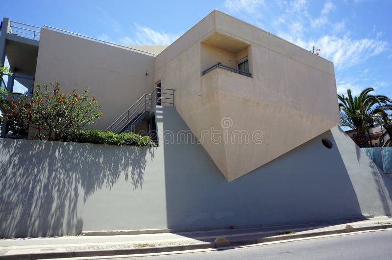 Contemporary building stock image. Image of clouds, building - 31540235