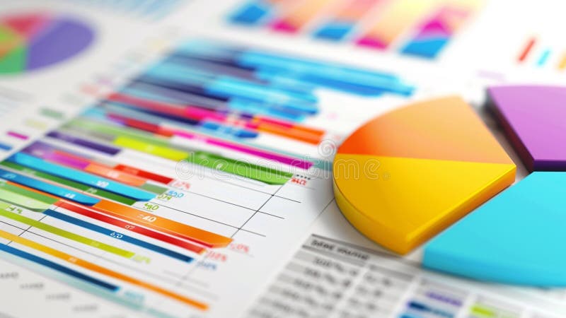 Contemporary Business Promotion Setting. Stock Image - Image of close ...