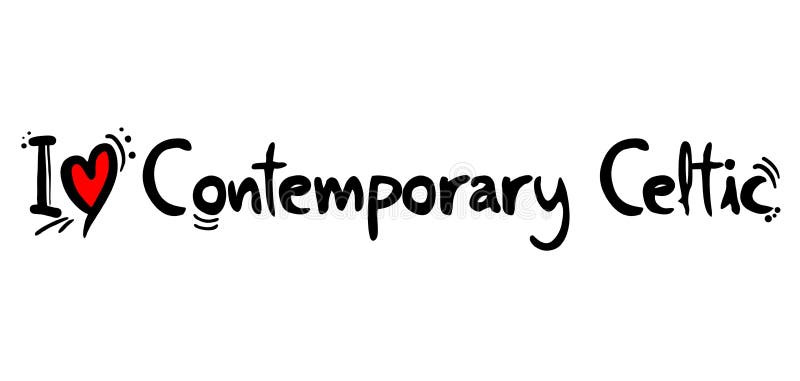 Contemporary Celtic Music Love Stock Vector - Illustration of celtic ...