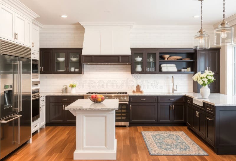 _Contemporary Classic Kitchen Traditional Elements Reimagined in Stock ...