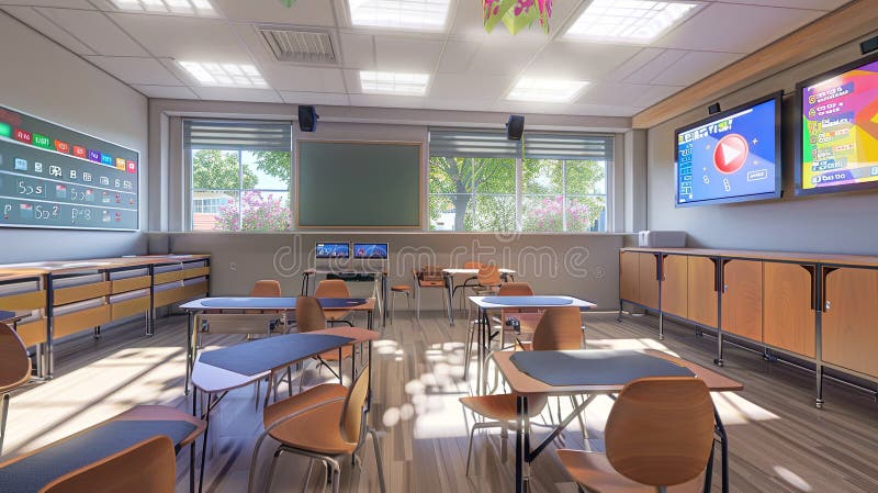 A Contemporary Classroom Designed for Enhanced Learning with ...