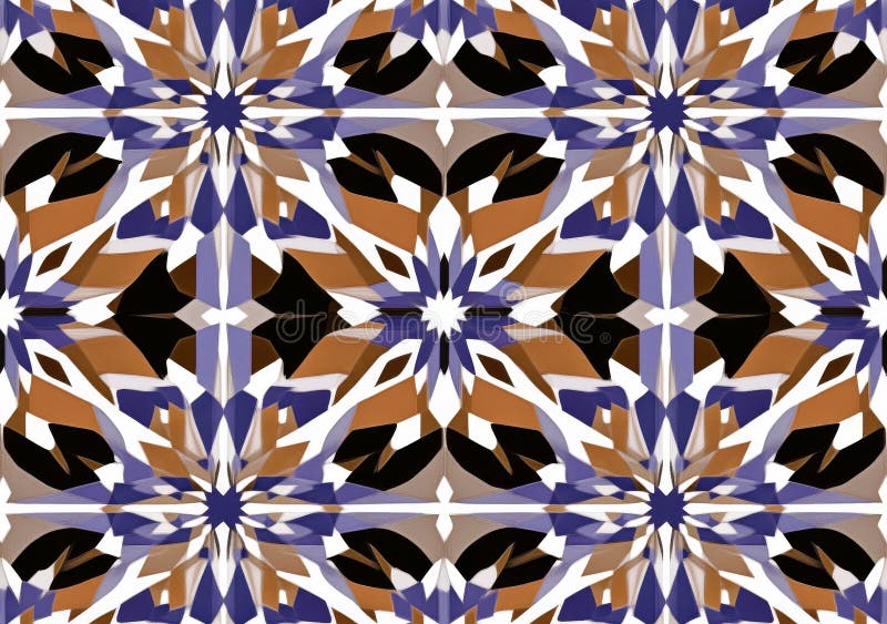 A Contemporary Collection of Arabesque Patterns with a Vibrant Color ...