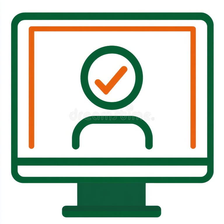 A Contemporary Computer Screen Shows a User Profile Accompanied by a ...