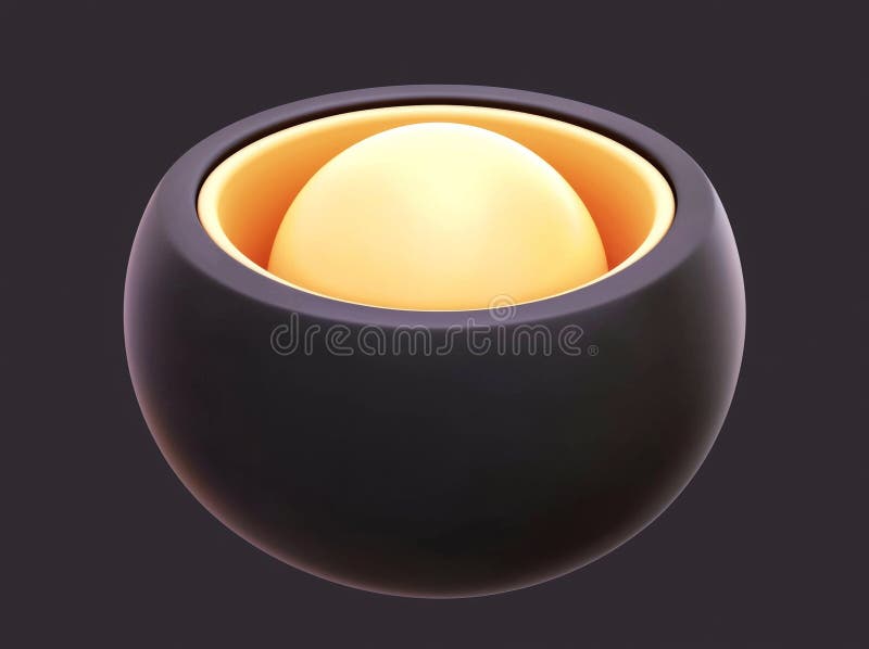 A Contemporary 3D Abstract Background in Black and Gold, Featuring a ...