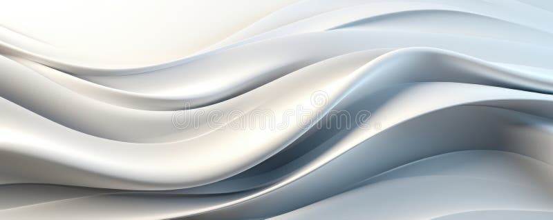 Contemporary 3D Light White Canvas Background with Dynamic Shades Stock ...