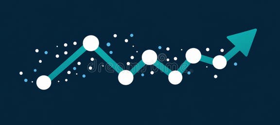 Contemporary Data Visualization with Ascending Graph Trend and Sleek ...