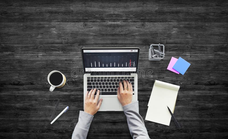 Contemporary Design Desk Minimal Modern Concept Stock Photo - Image of ...