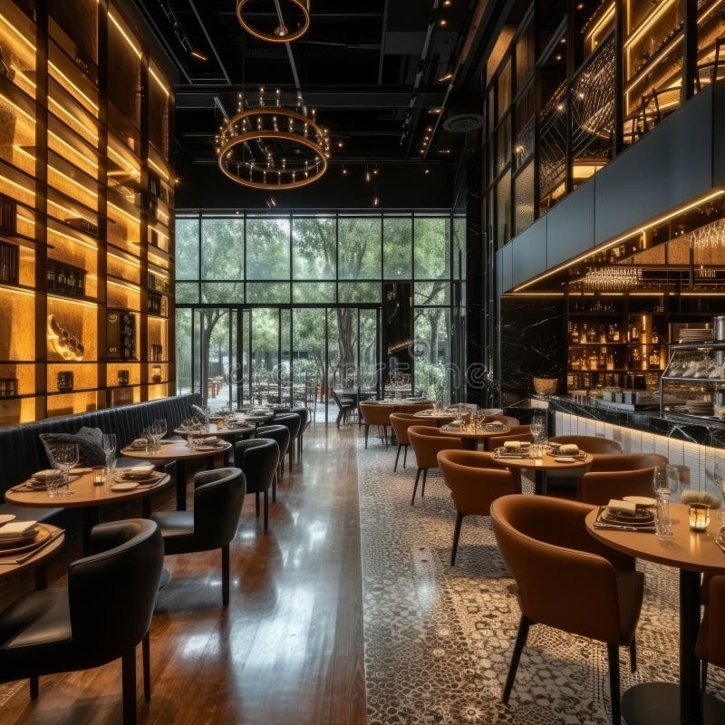 Contemporary Design Sets the Stage for Culinary Delights, Creating an ...