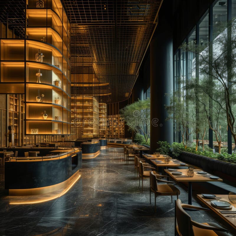 Contemporary Design Sets the Stage for Culinary Delights, Creating an ...