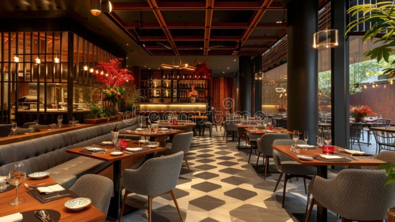 Contemporary Design Sets the Stage for Culinary Delights, Creating an ...