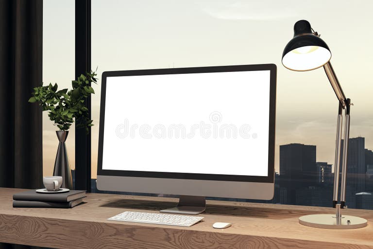 Office Window View Background Stock Illustrations – 41,507 Office ...