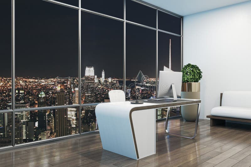 City Night Background Inside Office Building Stock Illustrations – 503 ...