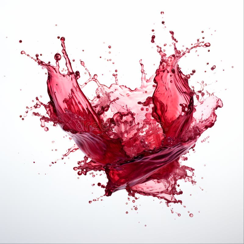 Energetic Splash Effect Abstract Art with Vibrant Colors and Dynamic ...