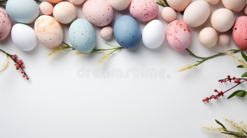A Contemporary Easter Party Backdrop with a Subtle, Pastel-hued Pattern ...