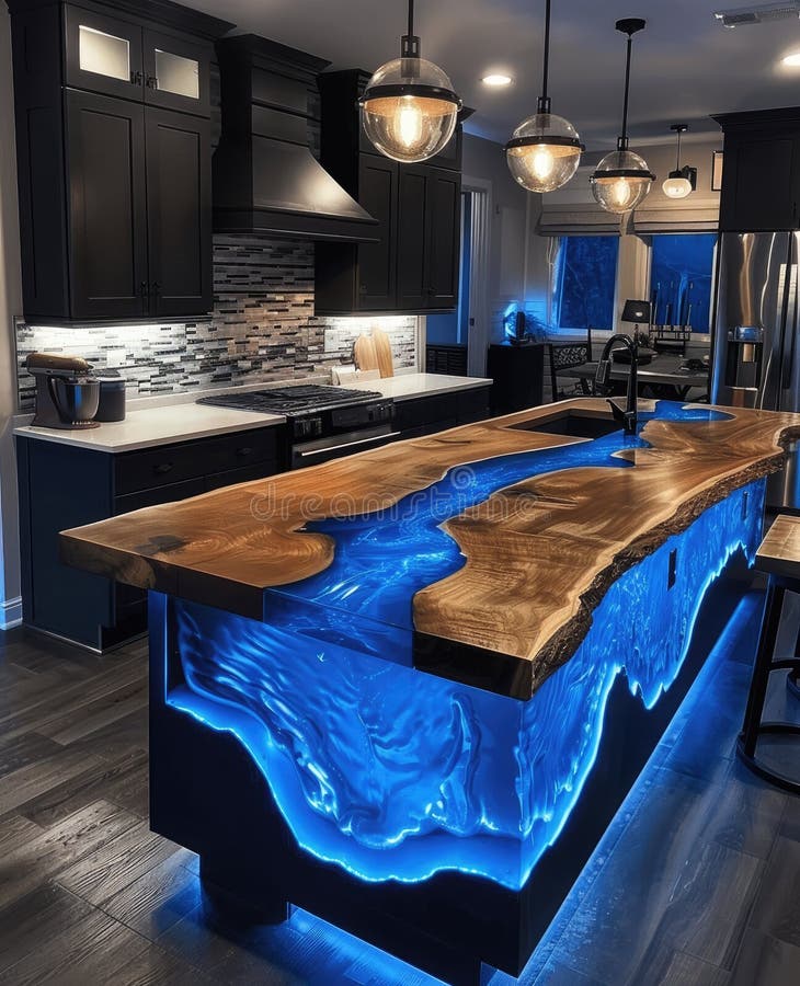 Contemporary Elegance, Modern Style Kitchen Design, Creative Kitchen ...