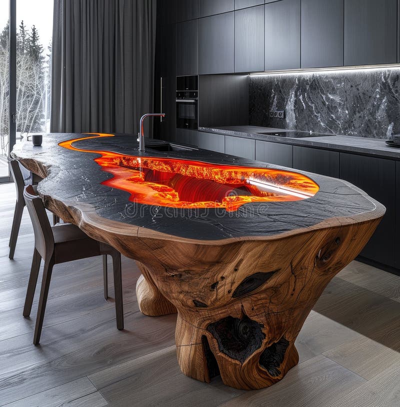 Contemporary Elegance, Modern Style Kitchen Design, Creative Kitchen ...