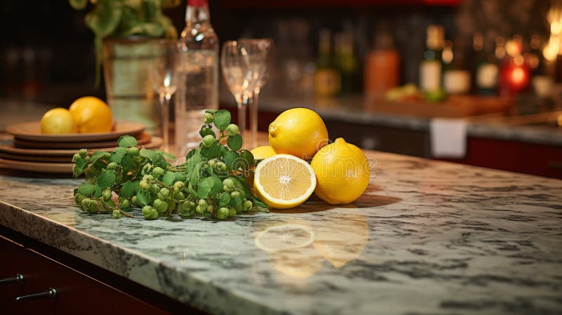 Contemporary Glossy Kitchen Table Design a Close Up Look at Modern ...