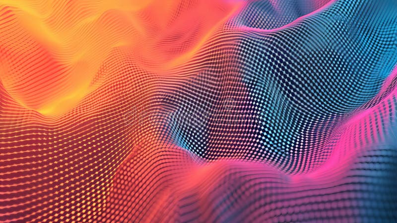 Contemporary Gradient Mesh Abstract Flat Background Design for Digital ...