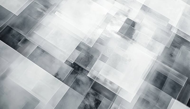 Contemporary Grey and White Geometric Shapes Stock Image - Image of ...