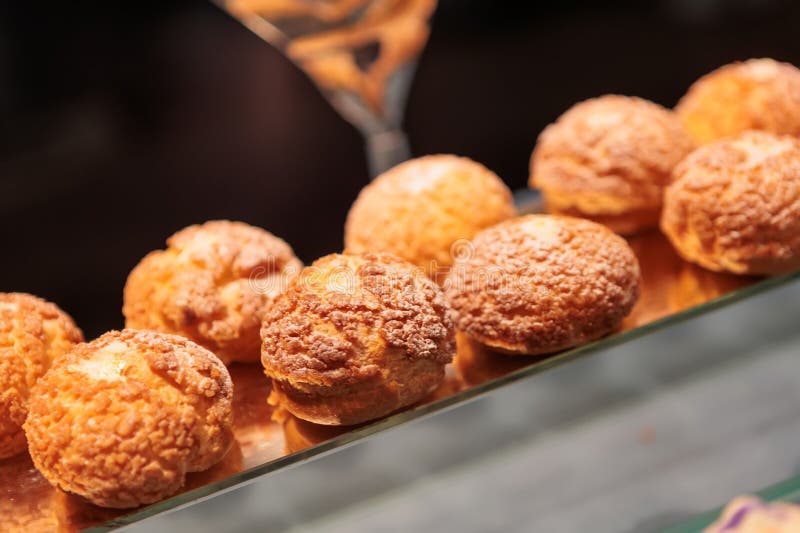 A Contemporary Hotel Dining Area Featuring a Sleek Buffet Setup. Stock ...