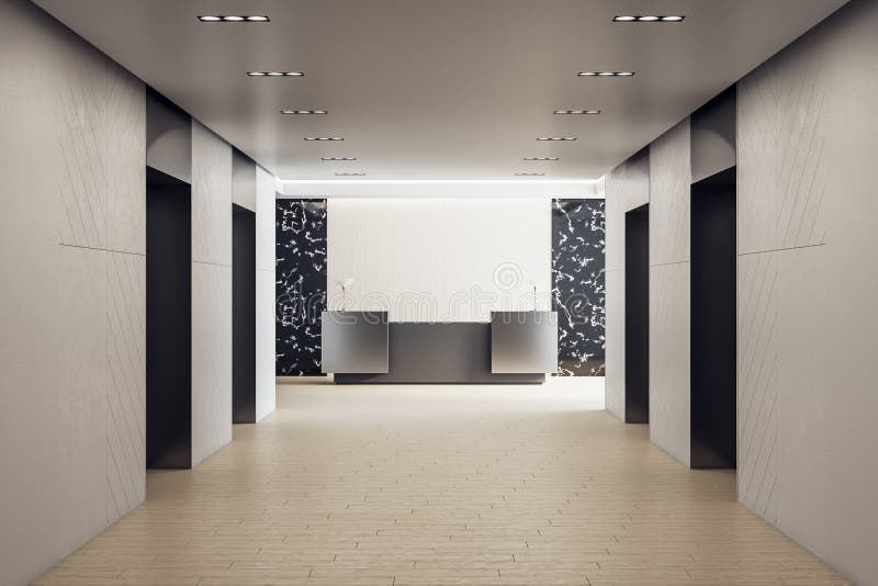 Contemporary Hotel Interior Design, Hotel Lobby, Rest Area with ...