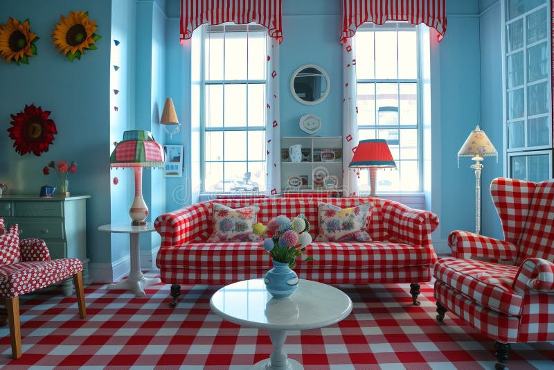 Contemporary Interpretations of Classic Gingham Designs with a Modern ...