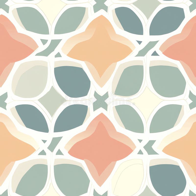 A Contemporary Islamic Pattern with Modern Minimalistic Geometric Lines ...
