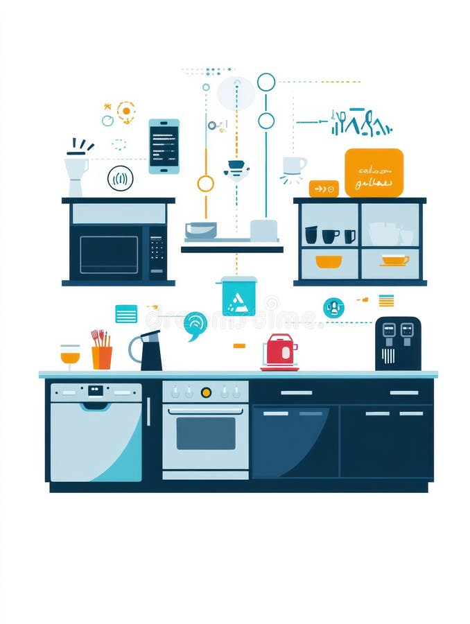 This Contemporary Kitchen Showcases a Range of Smart Appliances ...