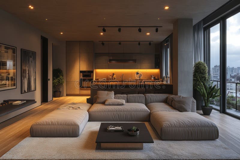 Eclectic Loft Design, a Contemporary Loft Featuring a Blend of ...