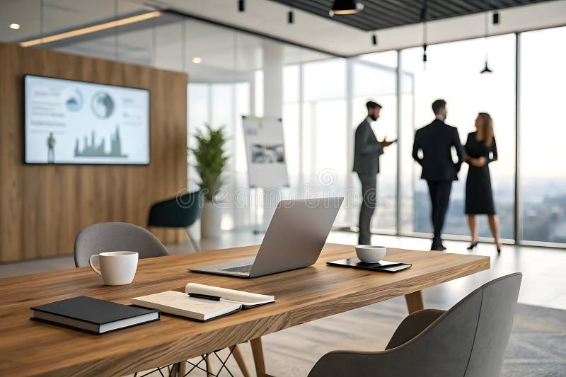 Contemporary Meeting Space in a Modern Office Setting for Creative ...