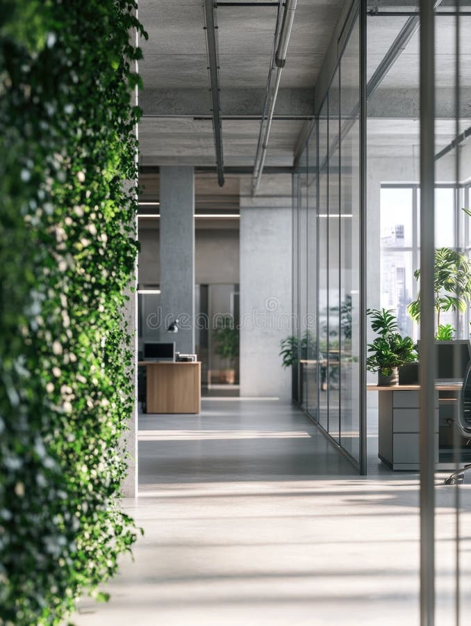 Contemporary Office Space stock image. Image of contemporary - 385838535