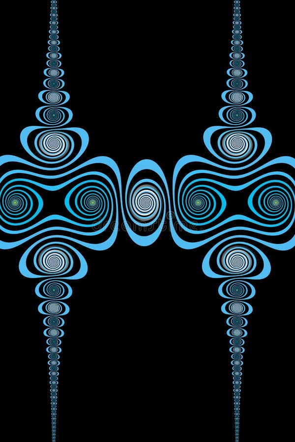 Complex Connected Abstract Structure in Grey and Bright Blue Stock ...