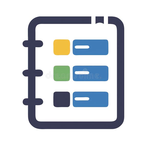 Contemporary daily Planner Design in Minimalist Style with Floating ...