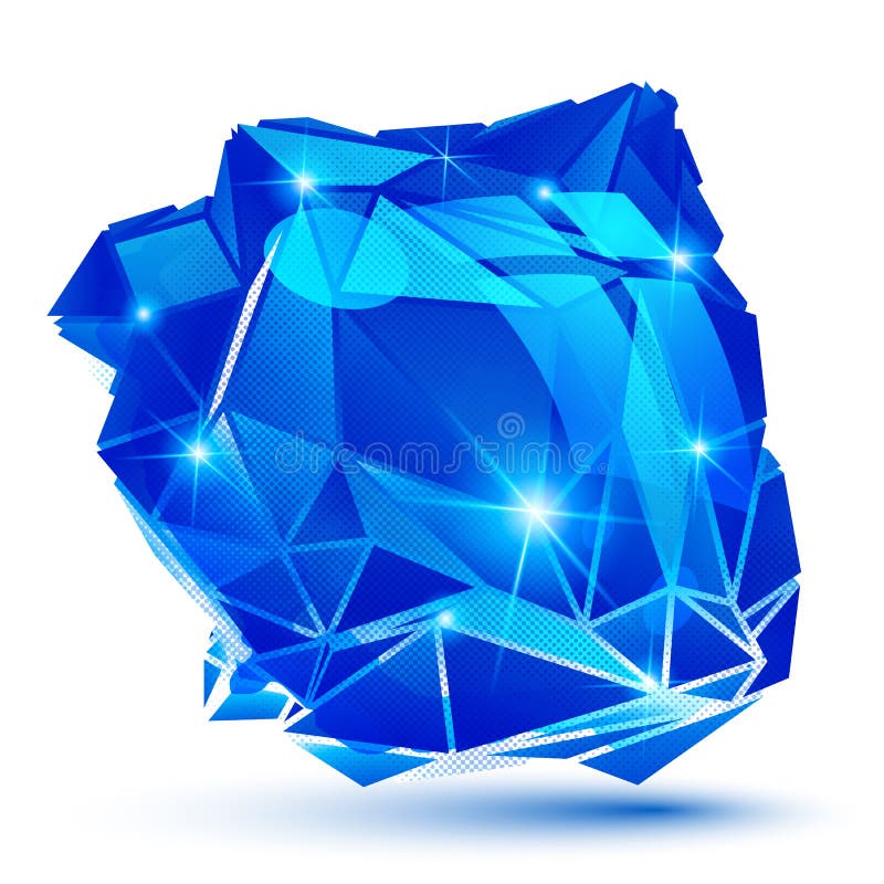 Contemporary Plastic Pixel Dimensional Object Stock Vector ...