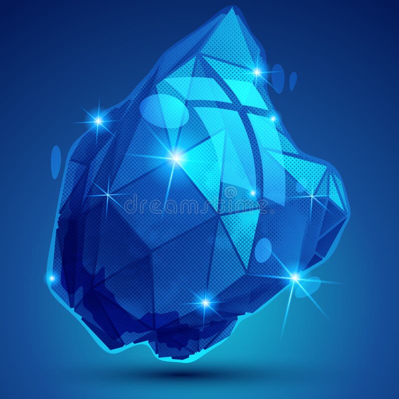 Contemporary Plastic Pixel Three-dimensional Object Stock Vector ...