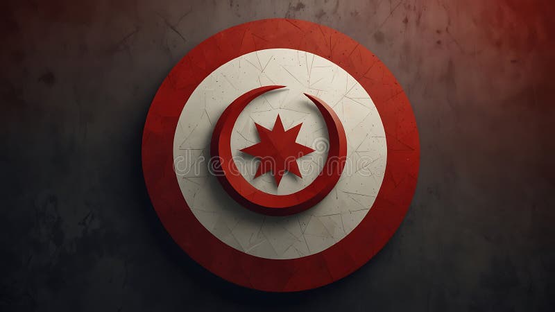 A Contemporary Poster Featuring an Intriguing Abstract Geometric Design ...