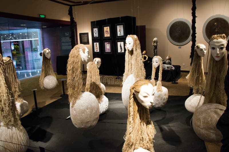 Contemporary Puppet Character Style Exhibition Editorial Image - Image ...