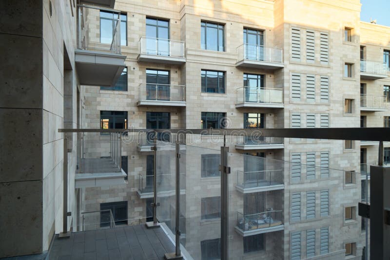 Beautiful Modern Residential Apartment Building Featuring Stunning ...