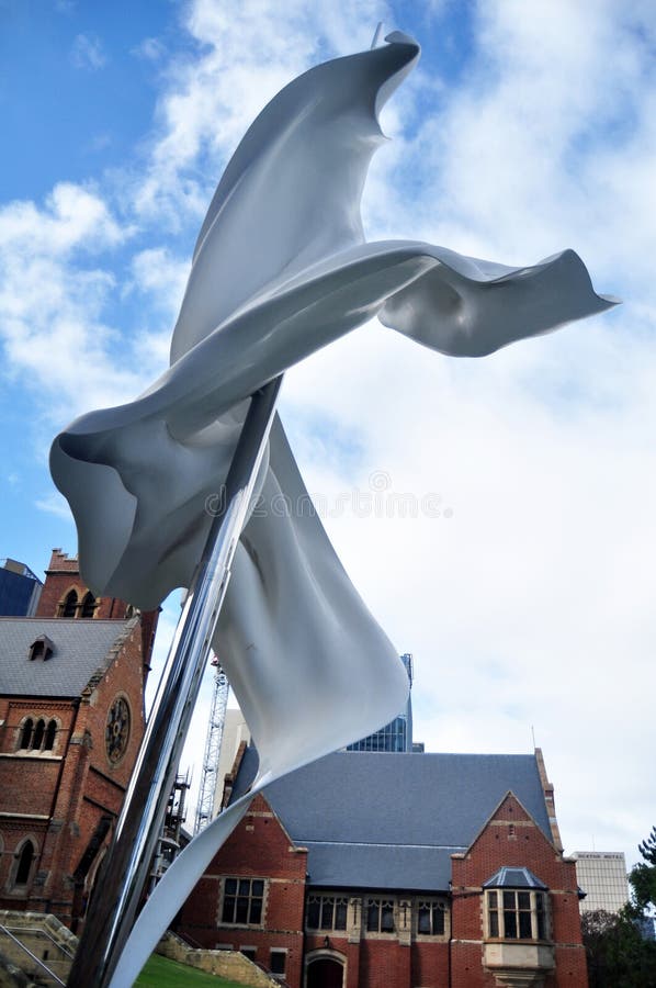 The Contemporary Sculpture Ascalon at Outside St George`s Cathedral in ...
