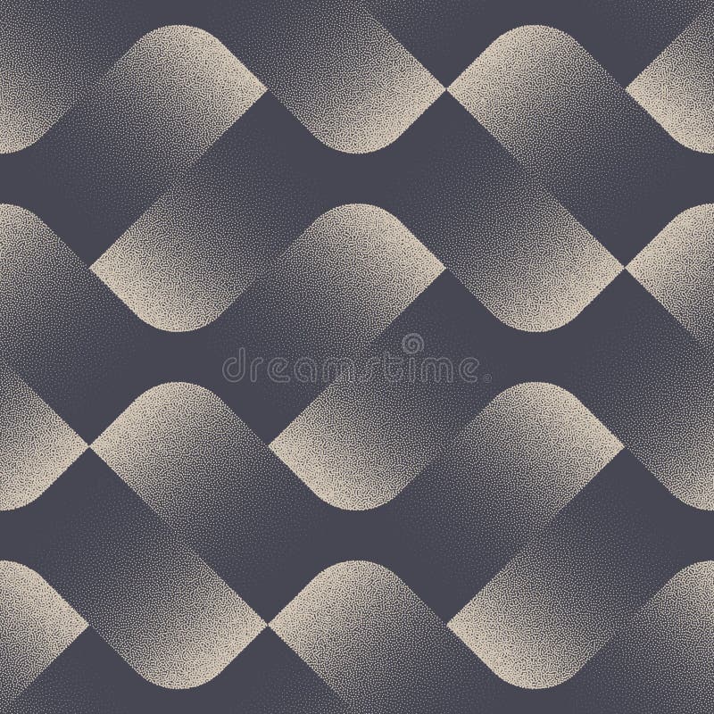 Contemporary Seamless Pattern Trend Vector Dotwork Classy Abstract ...