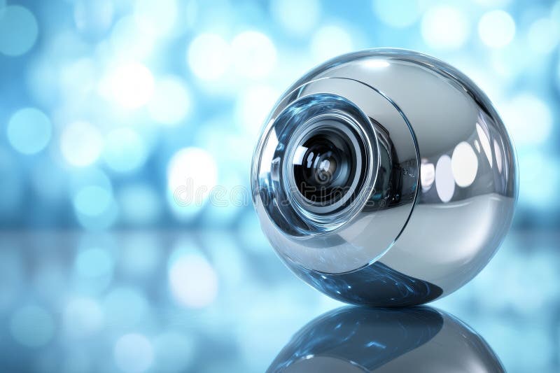 In a Contemporary Setting, a Modern Spherical Device is Equipped with ...