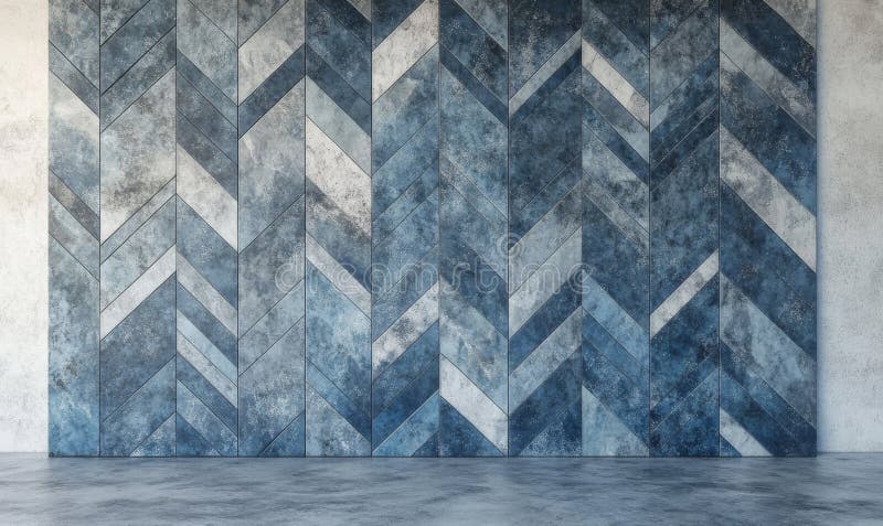 A Contemporary, Snug Living Room with an Empty Interior and a Backdrop ...