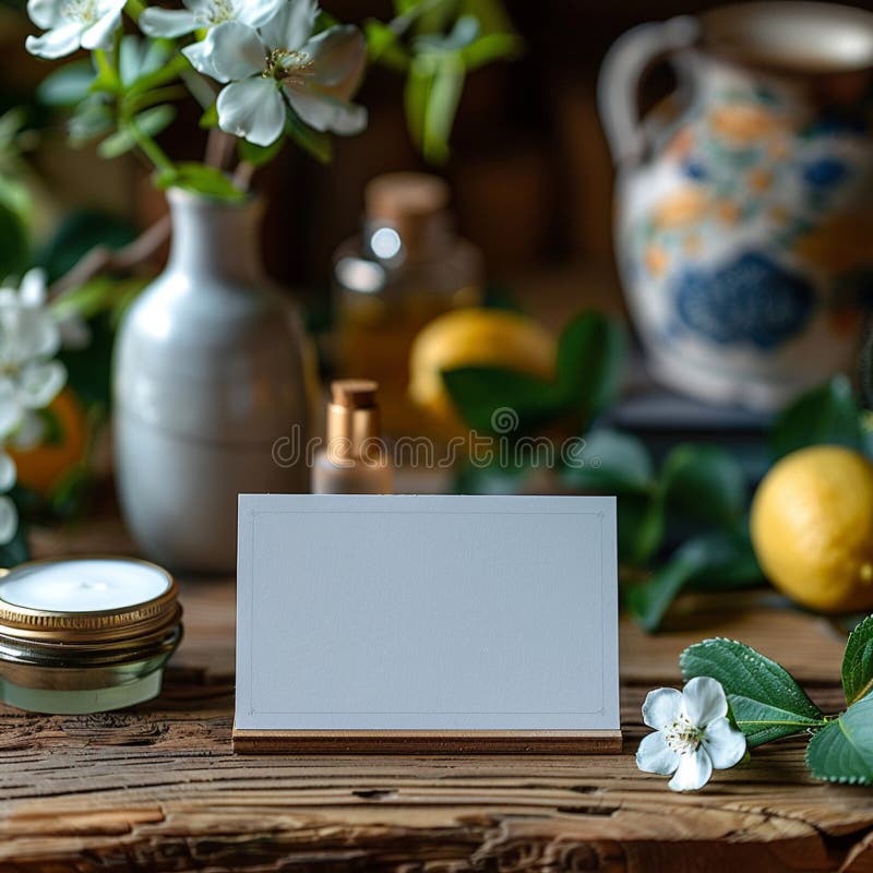 Contemporary Spring Card with a Spacious Design for Customization ...